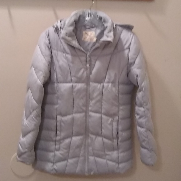 Faded Glory | Jackets & Coats | New Faded Glory Gray Womens Puffer Coat ...